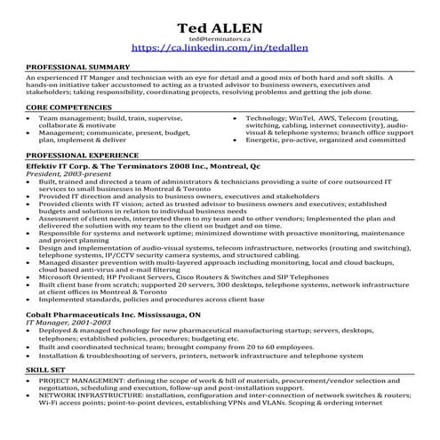 Brian Resume HCL 08202014 | DOC