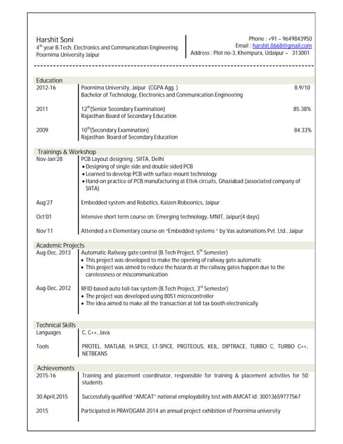 Sai Pavan_IITM_resume | PDF | Computing | Technology & Computing