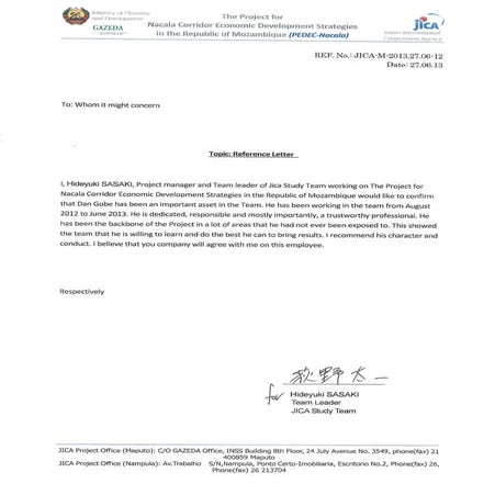 Recommendation Letter (JICA).PDF