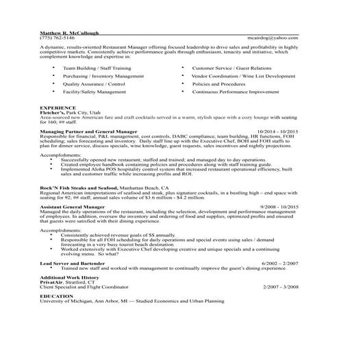 MRM Resume pdf | PDF