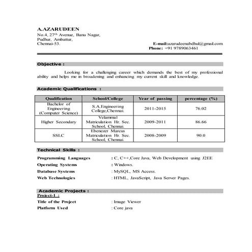 surendra resume | DOCX