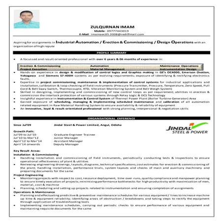 Resume Imam | DOCX