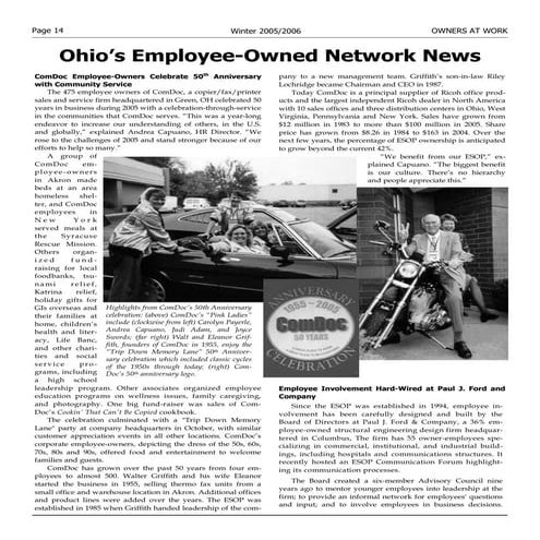 2005 OEOC ComDoc 50th Anniversary Article | PDF