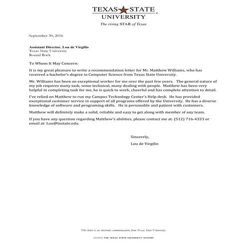 Harvard Rec. Letter | PDF