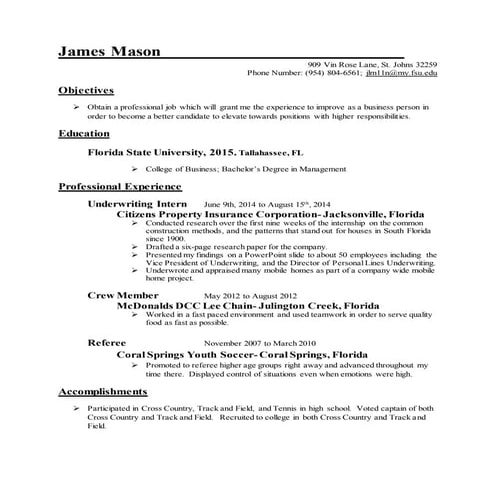 Work-Resume | DOCX