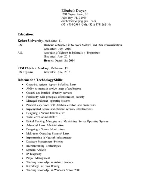 Handshake resume | PDF