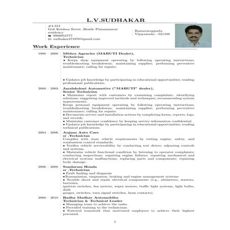 Resume_Updated_Aji M P | DOC