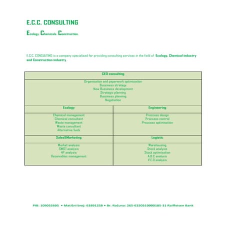 ecc consulting | PDF