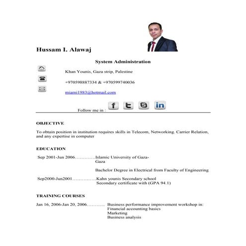 Hussam_Mekdad_cv | PDF