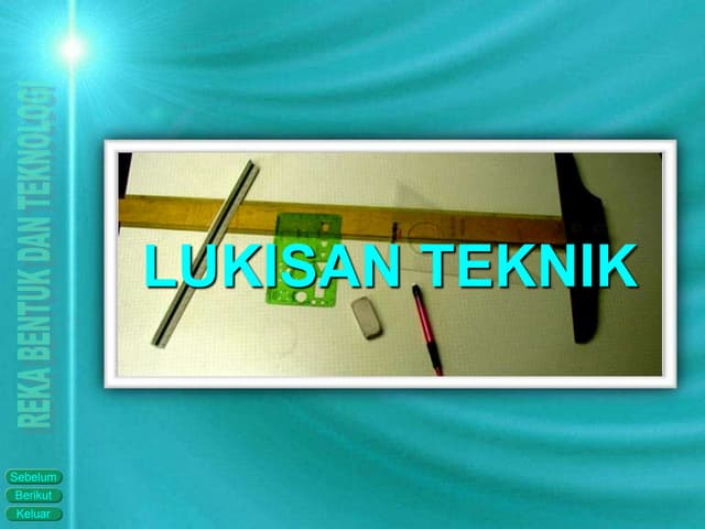 PEMAHAMAN LUKISAN ARKITEK, PELAN SUSUNATUR, DAN SKALA | PPTX