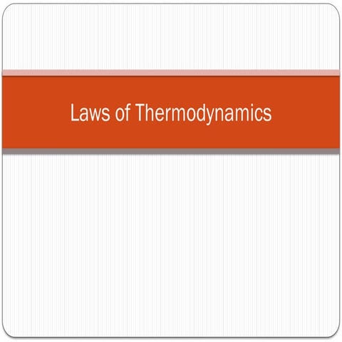 Thermodynamics class 11 | PPTX