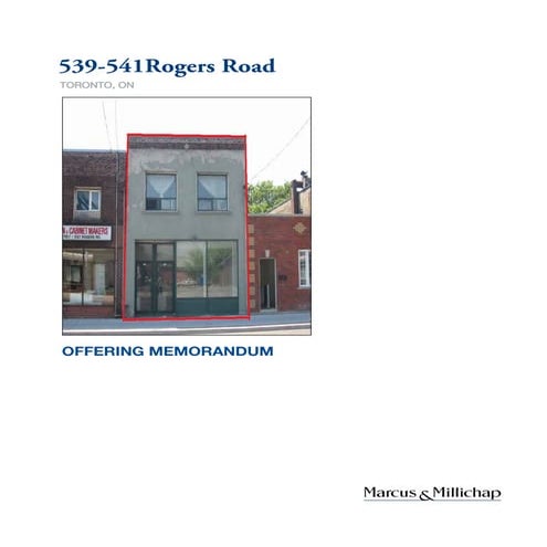 539-541 Rogers Rd (Offering Memorandum) | PDF