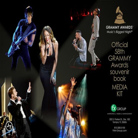 58th GRAMMY Awards Media Kit | PDF