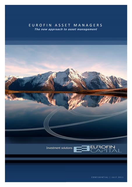 Presentation on proposed acquisition of leading European asset manager ...