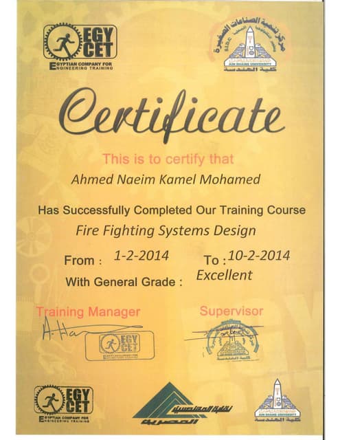 PLUMBING COURSE EGYCET | PDF