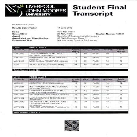 Final Transcript | PDF