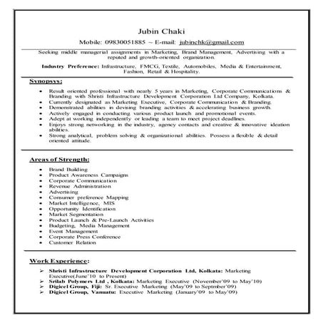 CV - Bongani Khumalo | PDF