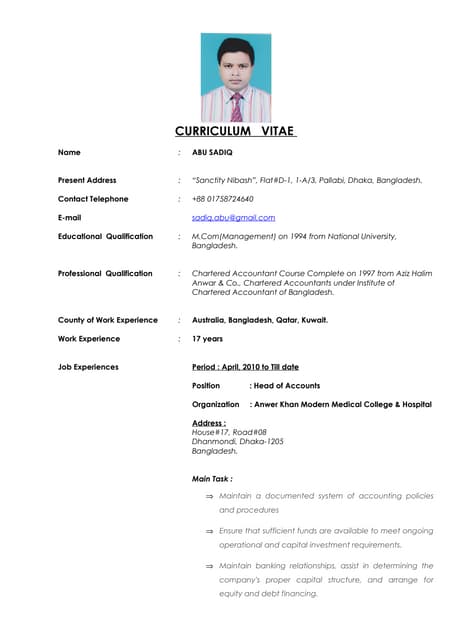 Arshad C.V | DOC | Business Accounting & Finance | Business