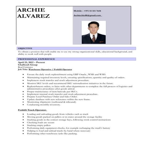 ARCHIE ALVAREZ - cv (1) | DOC