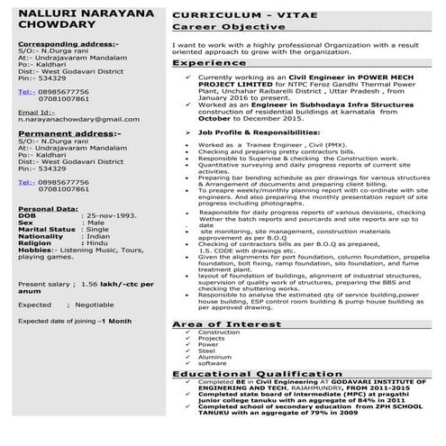 Resume: Mridul Shukla | PDF