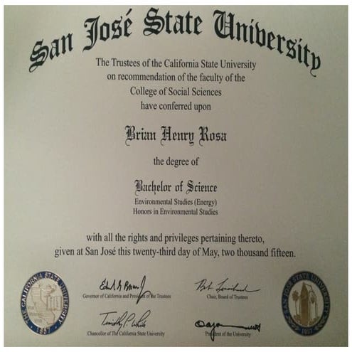SJSU Diploma | PPT