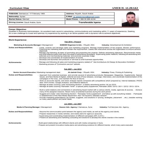 Recommendation Letter Carlsberg | DOC