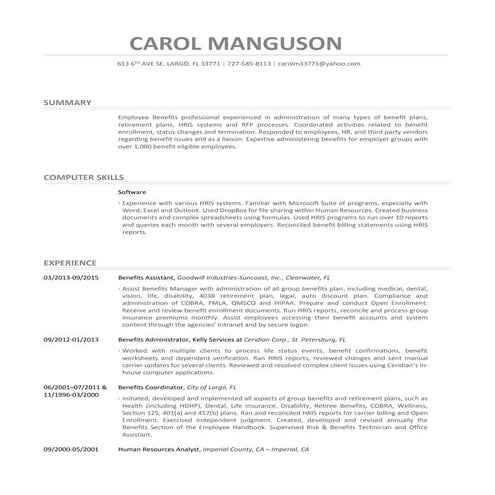 Sonya Resume - 2016 | PDF