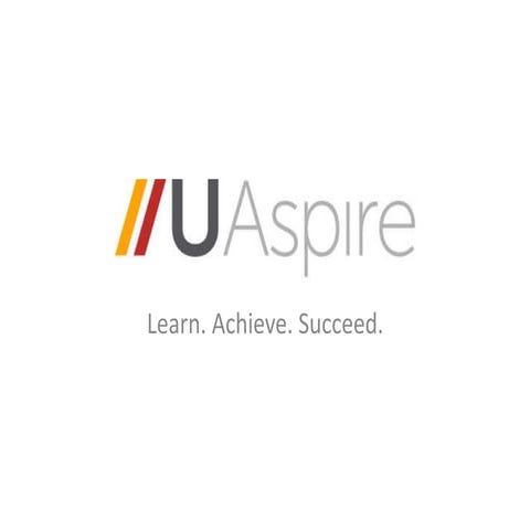 UAspire Programmes Introduction | PPTX