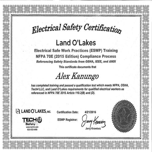 Electrical Qualification | PPT