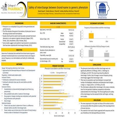 ASHP Phenytoin Poster | PPT | Pharmaceutical Industry | Industries
