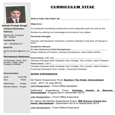 Ashok Resume (1) | DOC