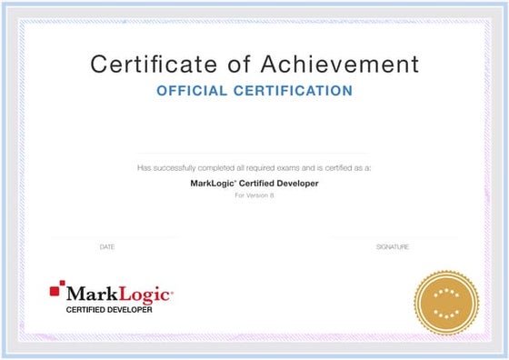 Certificaat Progress OE Developer | PPT