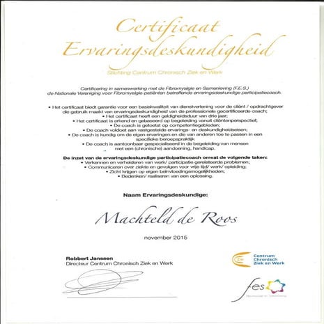 Certificaat FES | PDF