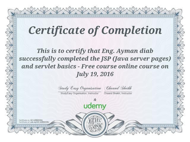 Jsp Java Server Pages And Servlet Basics Free Course Ppt