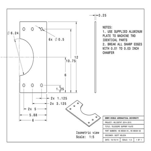 Telescope Mounting plate | PDF