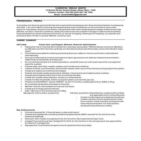 Clementine Martin presentations