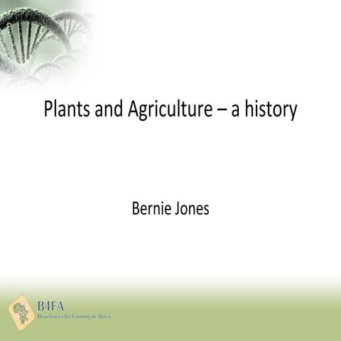 The Origin of Agriculture | PPT
