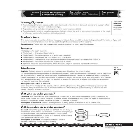 B4 stressmanagement | PDF