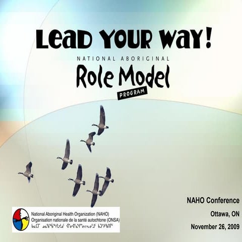 National Aboriginal Role Model Program | PDF