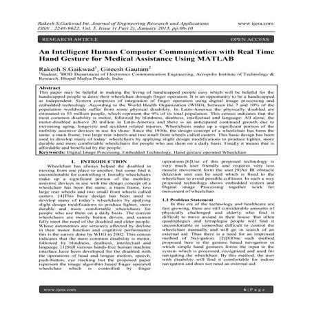 An Intelligent Human Computer Communication with Real Time Hand Gesture ...
