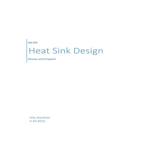 Heat Transfer Project | PDF