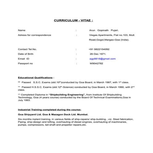 CV | ODT | Cruises | Travel Type