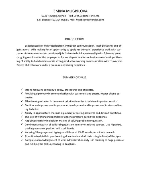 Amina Adan Resume | DOCX