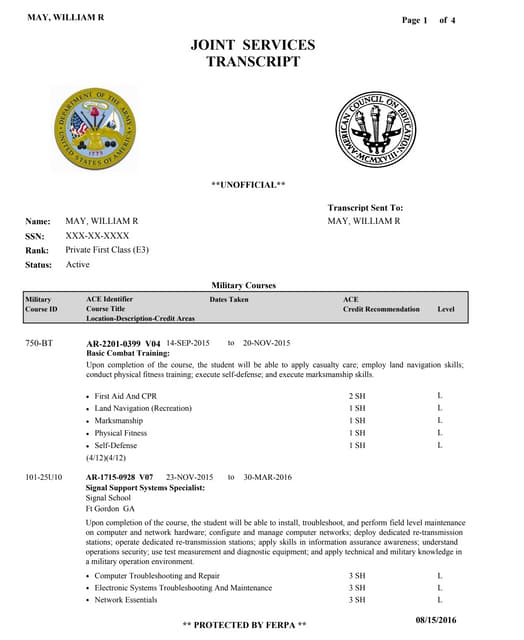 Sample Award Recommendation DA Form 638 | PDF