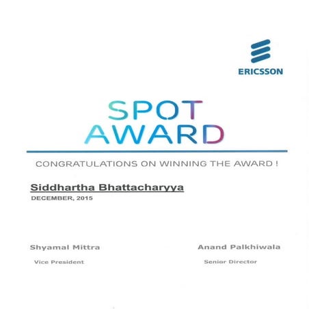 Spot Award | PDF
