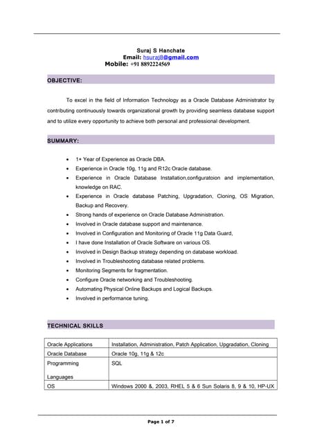 SG Vogel resume | PDF
