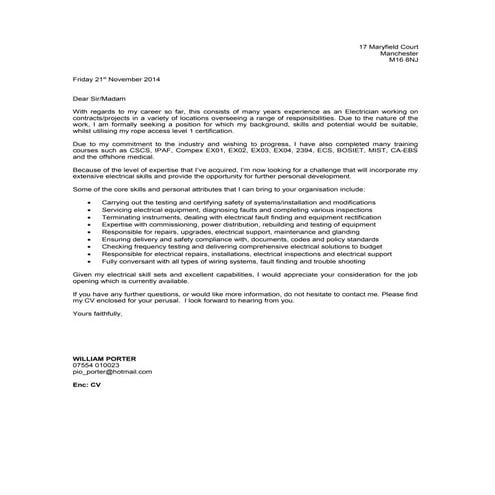 Adam Shump Cover letter | DOCX