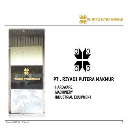 RPM Company Profile_May 2015 | PPT
