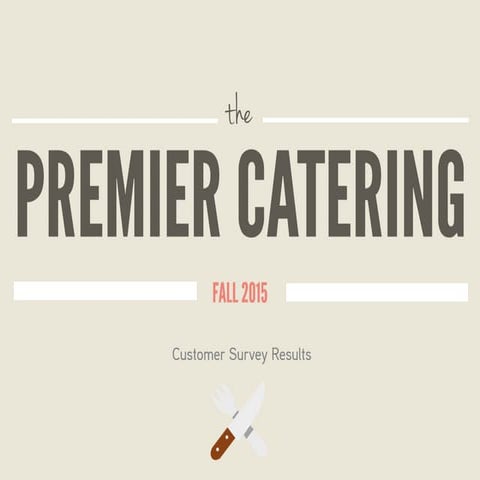 Premier Catering Data | PPT