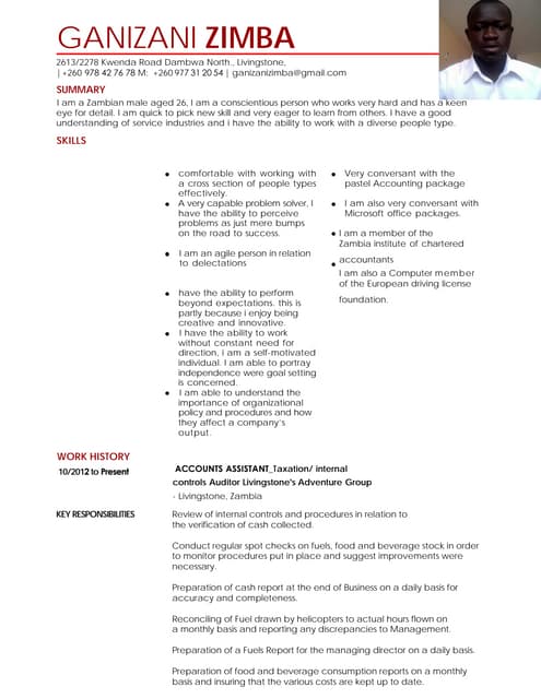 Updated CV- Meshack | PDF